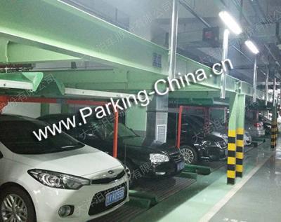 China Mechanical Hydraulic Puzzle Parking System PSH2 double smart parking, multi-stories, multi-levels vertical park for sale