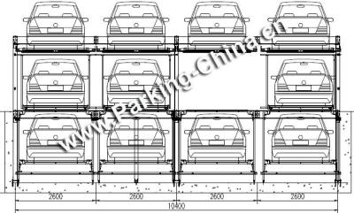 China China Dayang pit lift parking system, underground parking, smart parking, rotary parking, stacker parking; for sale