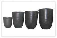 China gold smelting crucible melting Copper graphite crucibles for sale