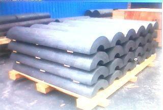 China vibration graphite launder for diamond melting for sale