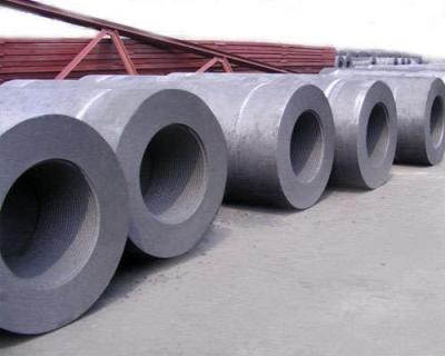 China High Power Nominal Diameter 86 mm graphite electrode backing for making copper matte for sale