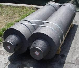 China High Power Nominal Diameter 86 mm graphite electrode backing for making copper matte for sale