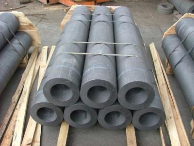 China High Power Nominal Diameter 86 mm graphite electrode backing for making copper matte for sale