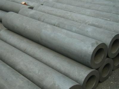 China tough mechanical strength Nominal Diameter 80 mm graphite electrode flake for steel-making in electric furnaces for sale