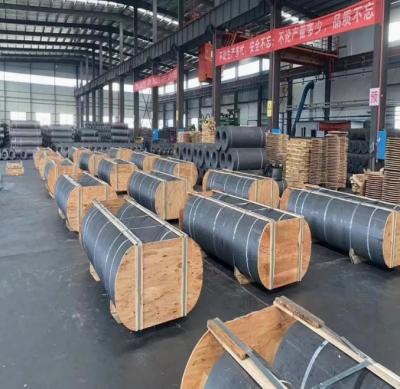 China 225X1500mm HP Grade Graphite Electrode Electric Arc Furnace Graphite Electrodes for sale