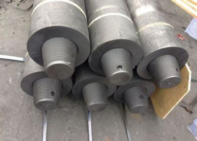 China High Temperature Dia200mm  Graphite Electrode For Arc Furnaces For Making Copper Matte for sale