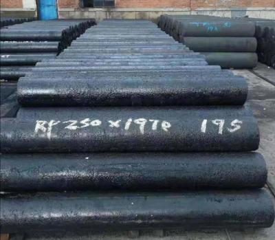 China 600 * 2400mm Graphite Electrode UHP Grade For Industrial Silicon Furnace for sale