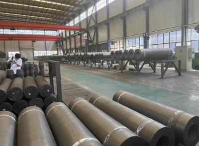 China RP Graphite Electrodes for Electric Arc Furnace Steel Smelting Application for sale