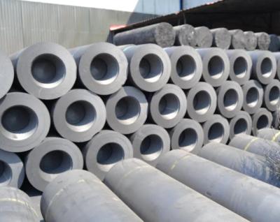 China Regular Power Graphite Electrode RP 150 1800 mm for Metal Melting with Nipples for sale
