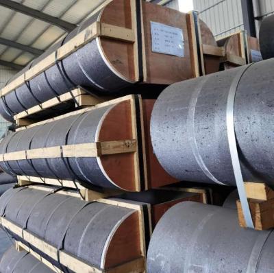 China RP HP UHP Grade 150mm-750mm Graphite Electrode with Nipples for sale