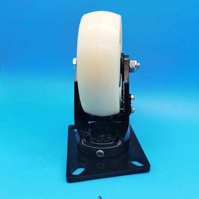 China Loading Trolley Wheels Heat Resistant Caster Wheels 150–250°C Lockable Rigid Swivel Production Lines for sale