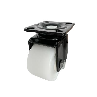 China Heavy Duty Strong Nylon Wheel Caster Extra Heavy Duty Casters  Rigid Fixed Industrial Equipment Non Marking Wheels for sale