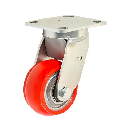 China Durable Self-Returning Caster  Heavy  duty Wheel Caster Adaptive Steering Mode Medical Equipment AGV Caster for sale