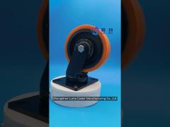 polyurethane wheels with bearings larger extra heavy duty ball caster steel wheel  singel  6