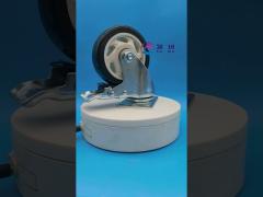 load capacity industrial pp trolley wheels medium duty casters singel wheels 4 