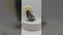 304 stainless steel heavy duty PA  rigid caster