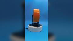 industrial heavy duty  orange Iron core PU castors