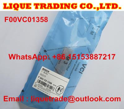 China Válvula común auténtica y nueva F00VC01358 de BOSCH del carril del inyector para 0445110291,0445110358 en venta