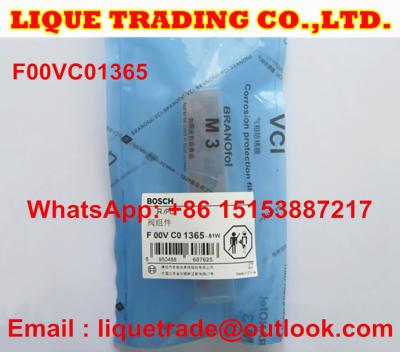 China Válvula común auténtica y nueva F00VC01365 de BOSCH del carril del inyector en venta