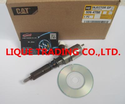 China CAT CR Injector 326-4700 / 3264700 / 32F61-00062 for CAT 320D Excavator D18M01Y13P4752 for sale