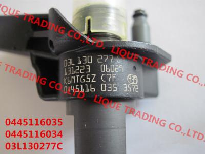 China Inyector de combustible piezoeléctrico auténtico y nuevo 0445116035 0445116034 0 445 116 035 0 445 116 034 para VW 03L130277C en venta