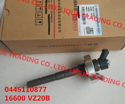 China Inyector común 0445110877, 0 445 110 877, 16600VZ20B, 16600 VZ20B, 16600-VZ20B del carril en venta