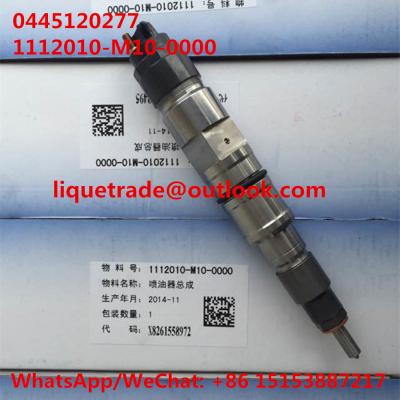 Chine Injecteur commun 0445120277, 0 445 120 277, 0445120 277, 1112010-M10-0000, 1112010M100000, original de rail de BOSCH à vendre