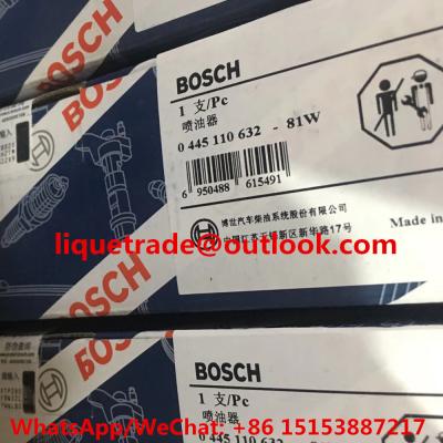 China BOSCH inyector común auténtico y nuevo 0445110632, 0 445 110 632 del 100% del carril en venta