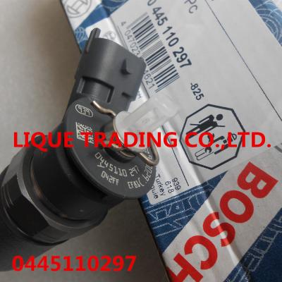 China Inyector común 0 del carril del inyector de combustible de BOSCH 0445110297 auténticos 445 110 297, 0445 110 297 en venta