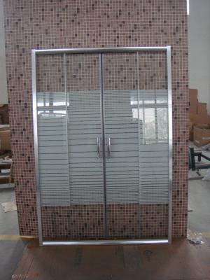 China Sliding Shower Doors 6mm Glass Shower Screens/ Saudi Arabia Popular Sanitary Ware Business for sale