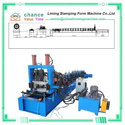 China Selling Automatic Building Material Metal Steel C Z Channel Purlin Roll Forming Making Machines for sale