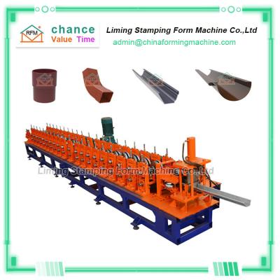 China Downspout Ridge Cap Roll Forming Machine for sale