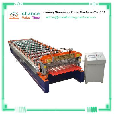 Китай Трапецоидальный загибочный валок крыши металлического листа формируя машину продается