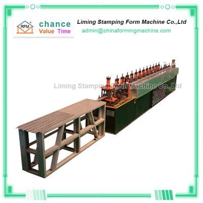 China 125 Roller Shutter Guide Making Machine 14 Steps Automatic PLC for sale