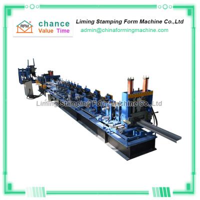 China ISO C Channel Roll Forming Machine , Interchangeable Z Purlin Machine for sale