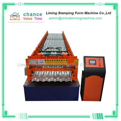 China 9 rows Carrier Board Roll Forming Machine 5600*1500mm for sale