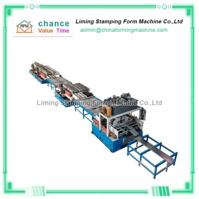 China Large span T2mm Cable Tray Roll Forming Machine Hot Dip Galvanized for sale