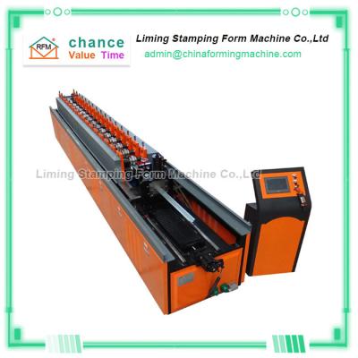 China Gypsum Board Ceiling Servo High Speed Cutting Omega Roll Forming Machine for sale