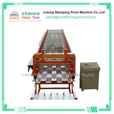China 5.5kw Metal Deck Roll Forming Machine , 8m/min Floor Making Machine for sale