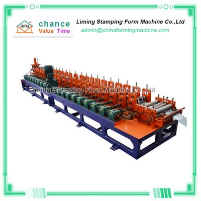 China Downspout Gutter Roll Forming Machine 18 Steps solid Shaft for sale