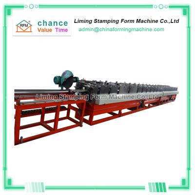 China GR15 axle Cold Roll Forming Machine , Galvanized Rain Gutter Machine for sale