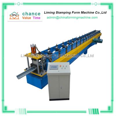 China L6500 Gutter Roll Forming Machine  , Gutter Making Machine Touch Screen Operation for sale