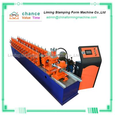 China 0.5-1.2mm Galvanized Steel Omega Light Steel Keel Hat Shape Channel Roll Forming Machine for sale