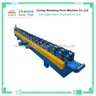 China 13 rows Gutter Forming Machine , 20m/min Gutter Making Equipment for sale