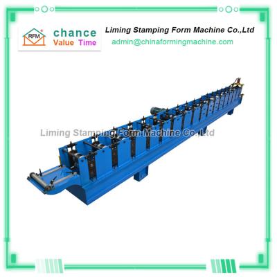 China Steel Gutter Roll Forming Machine 10x1x1.2M 2 Years Warranty for sale