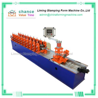 China 12 Row Forming Office Building Partition C-Type Keel Forming Machine Production Speed 50m / Min for sale