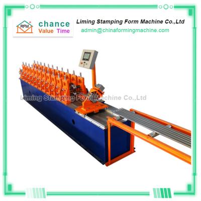 China Low Noise Stud And Track Roll Forming Machine , Keel Steel Framing Machine for sale