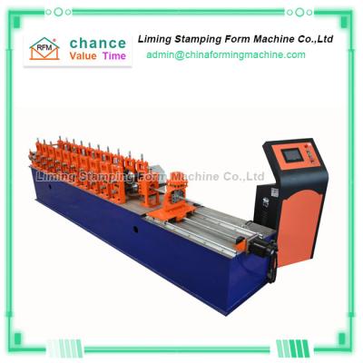 China roof Stud And Track Roll Forming Machine , 25m/Min L Angle Rolling Machine for sale