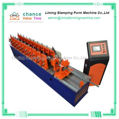 China 25m/min Angle Iron Rolling Machine , 14 groups Keel Roll Forming Machine for sale