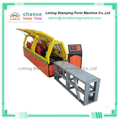 China Wall Angle Roll Forming Machine Hydraulic 5 5KW Servo tracking cutting for sale